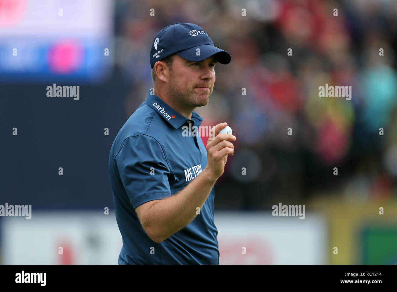Scotland's Richie Ramsay on the 18th during day four of the British ...