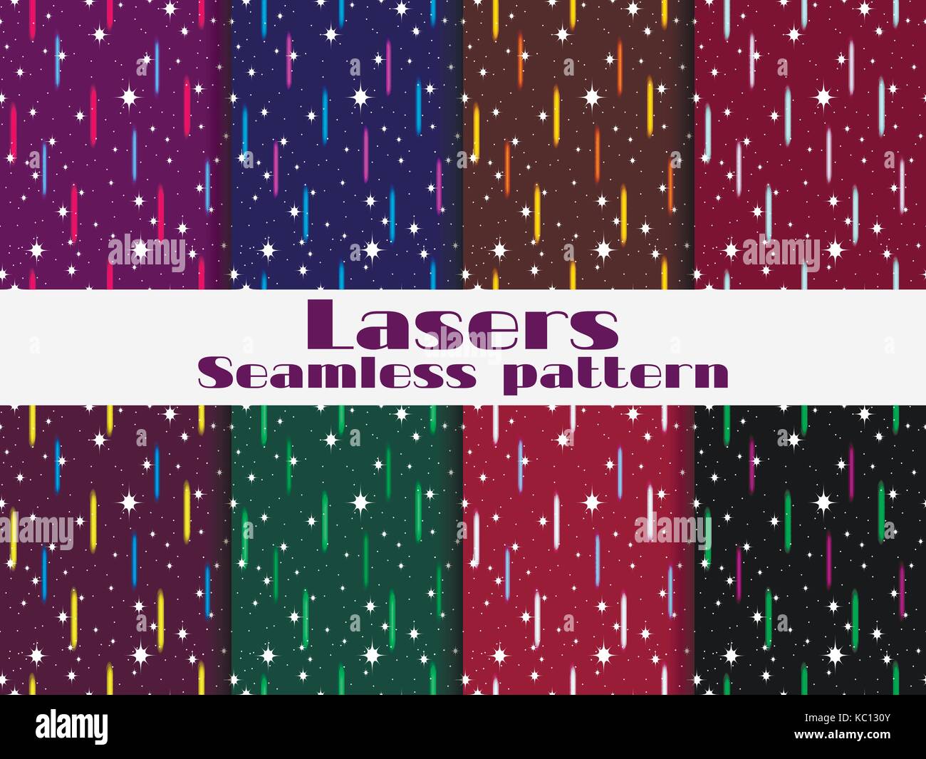 Laser light patterns Stock Vector Images - Alamy