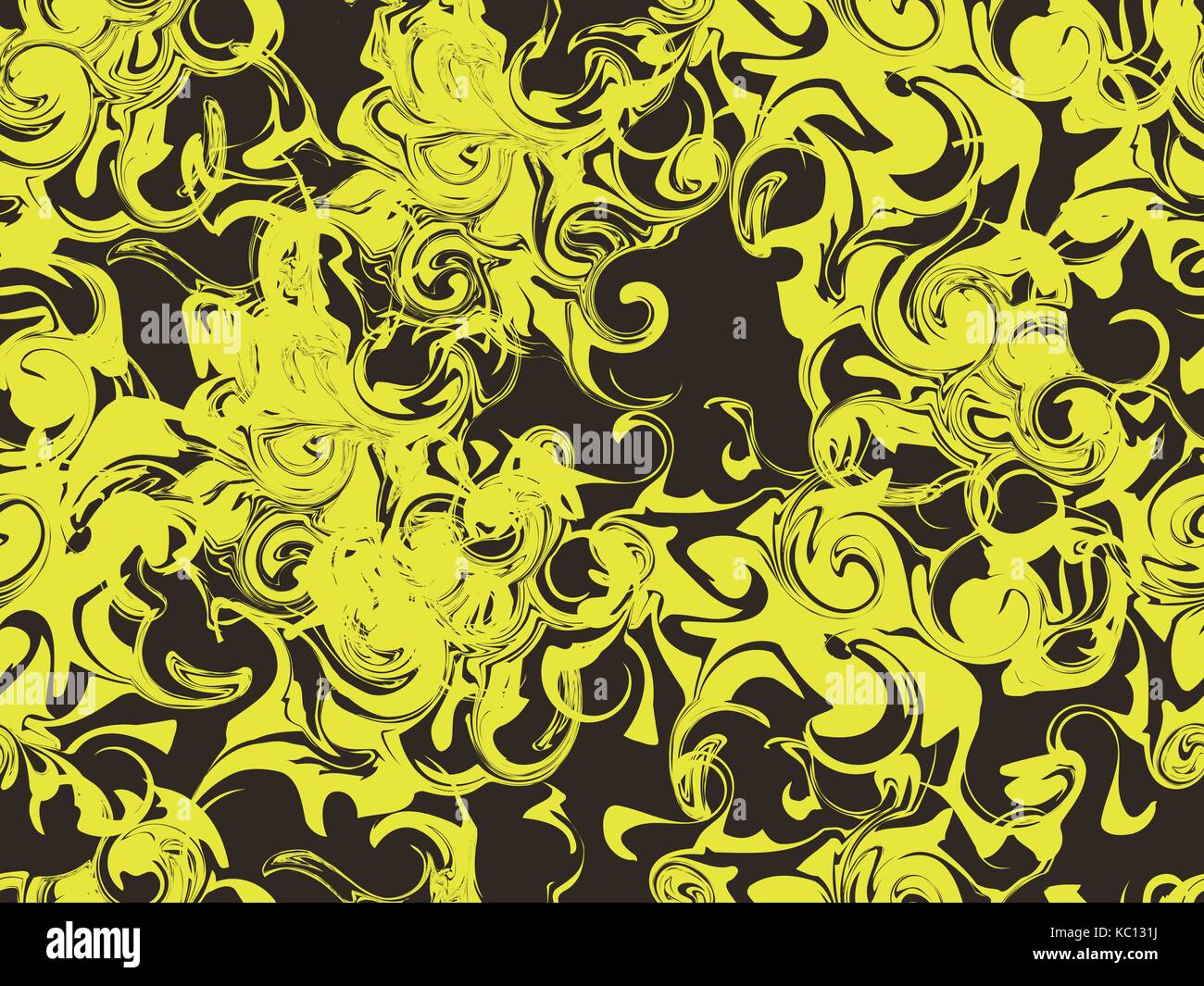 Marbling seamless pattern. Marbled paper watercolor. Drawing on the ...