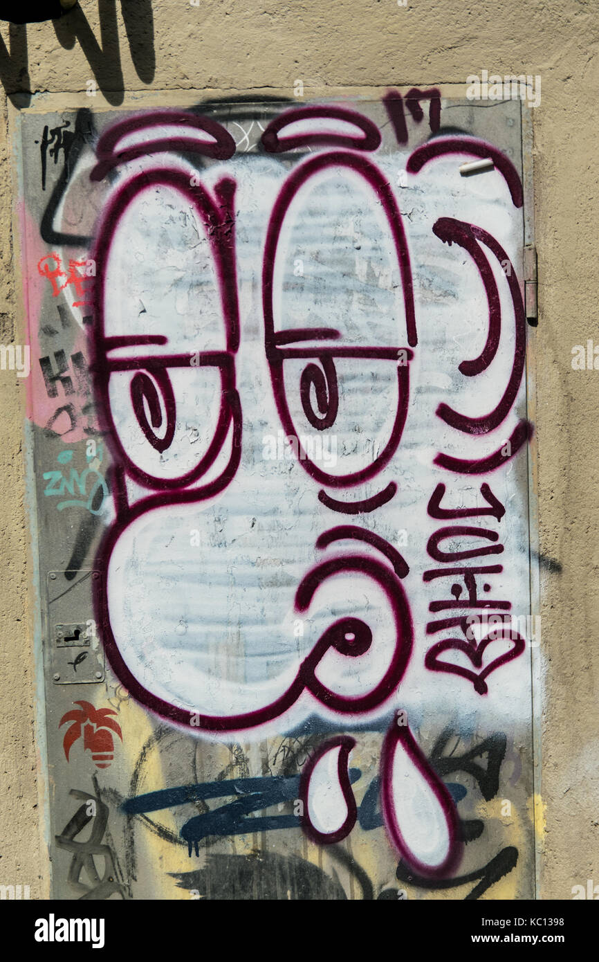 Graffiti & Street art - Barcelona, Spain Stock Photo - Alamy
