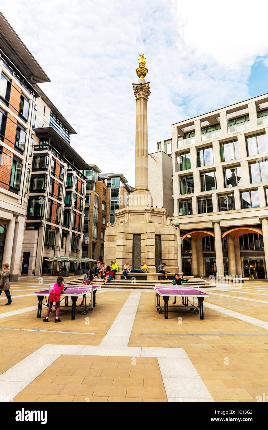 Paternoster Square Column, London, England, Paternoster Square London ...
