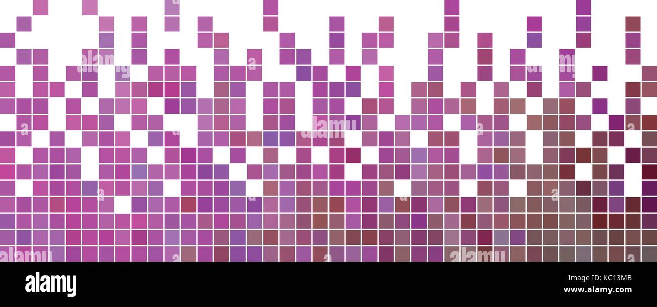 abstract vector square pixel mosaic background Stock Vector Image & Art ...