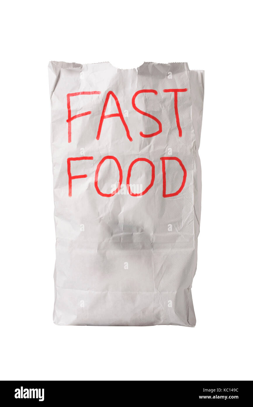White Paper Food Bag