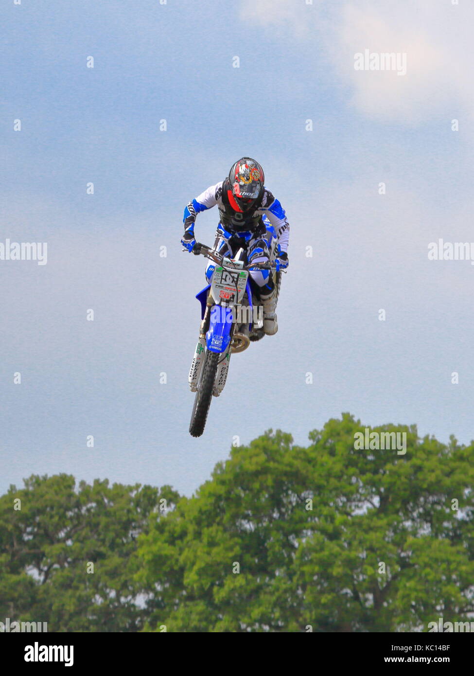 Spectacular motorcycle jumps from the Jamie Squibb Motocross Stunt Show ...