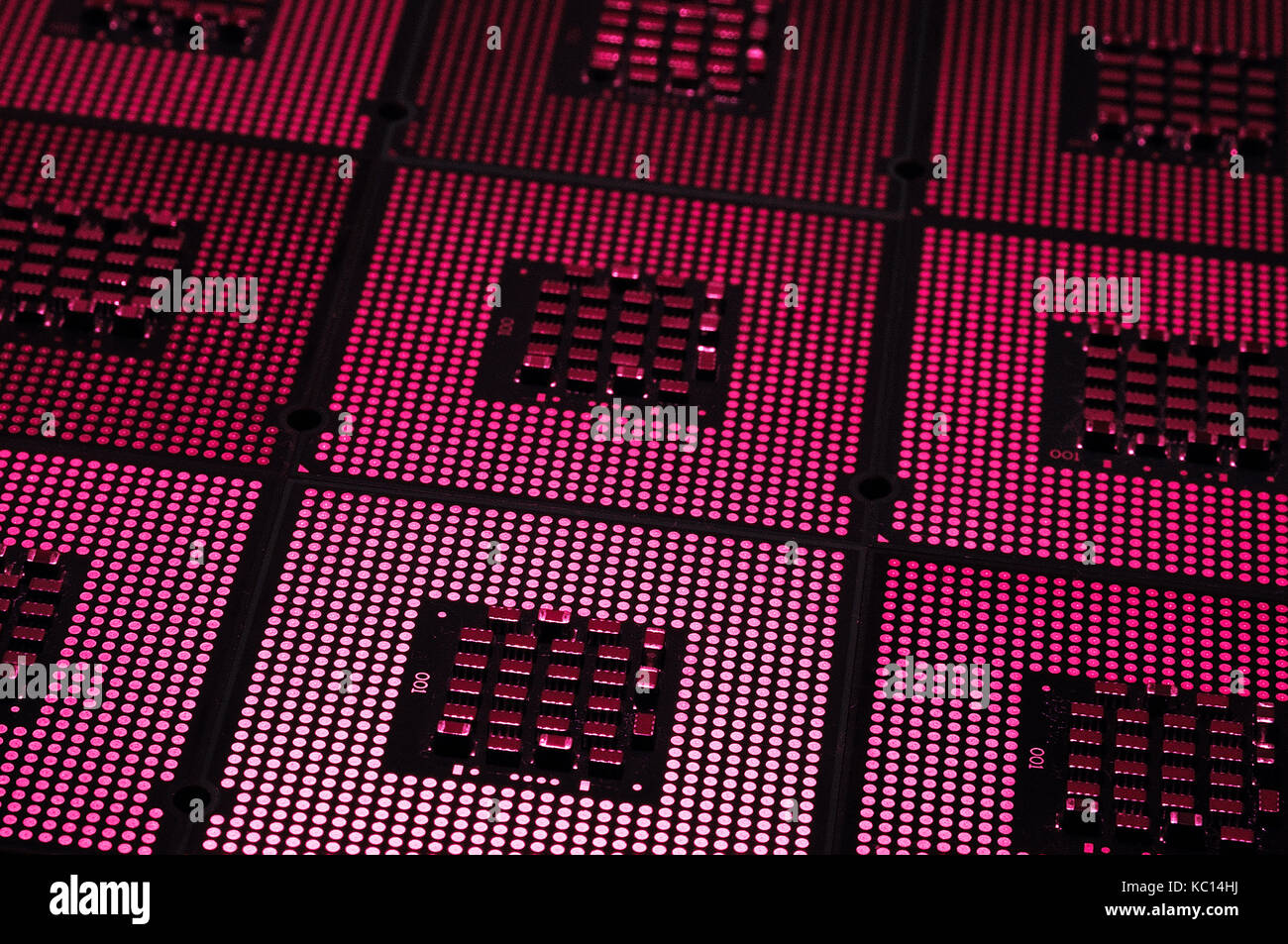 computer processors with lighting effects postproduction, background ...