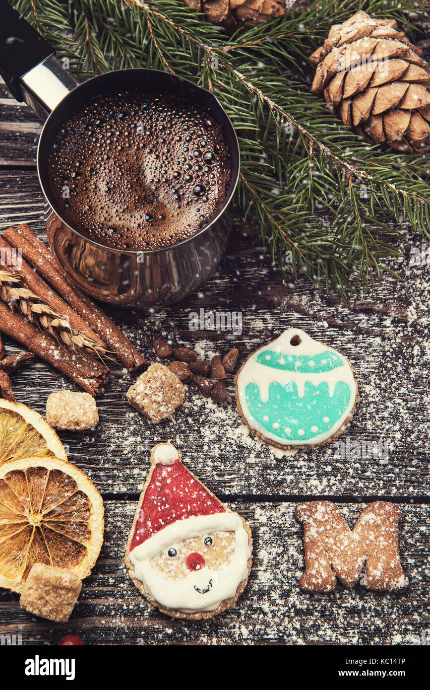 Different ginger cookies Stock Photo - Alamy