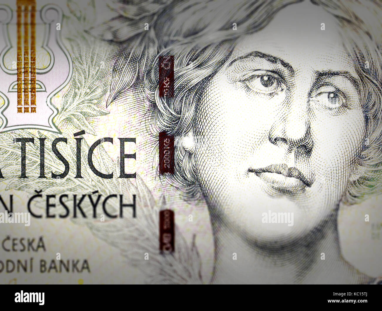 A bank note shot from an angle resulting in a nice blur Stock Photo - Alamy