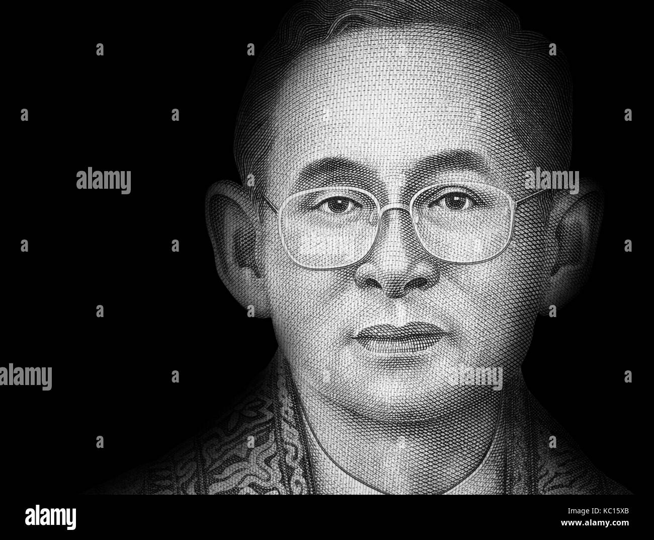 A piece of a money bill showing an important person Stock Photo - Alamy