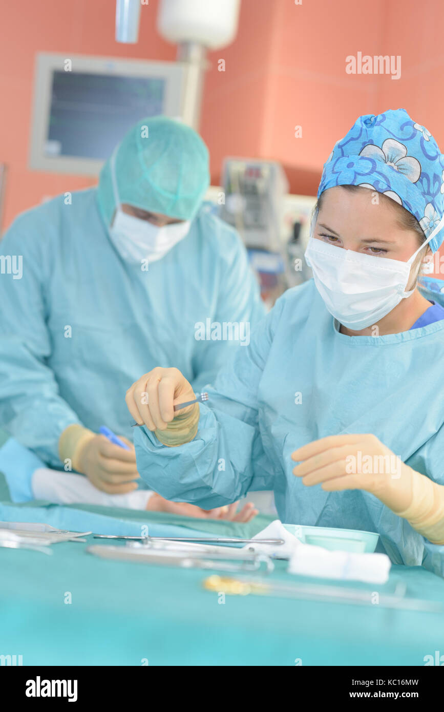 during the operation Stock Photo - Alamy