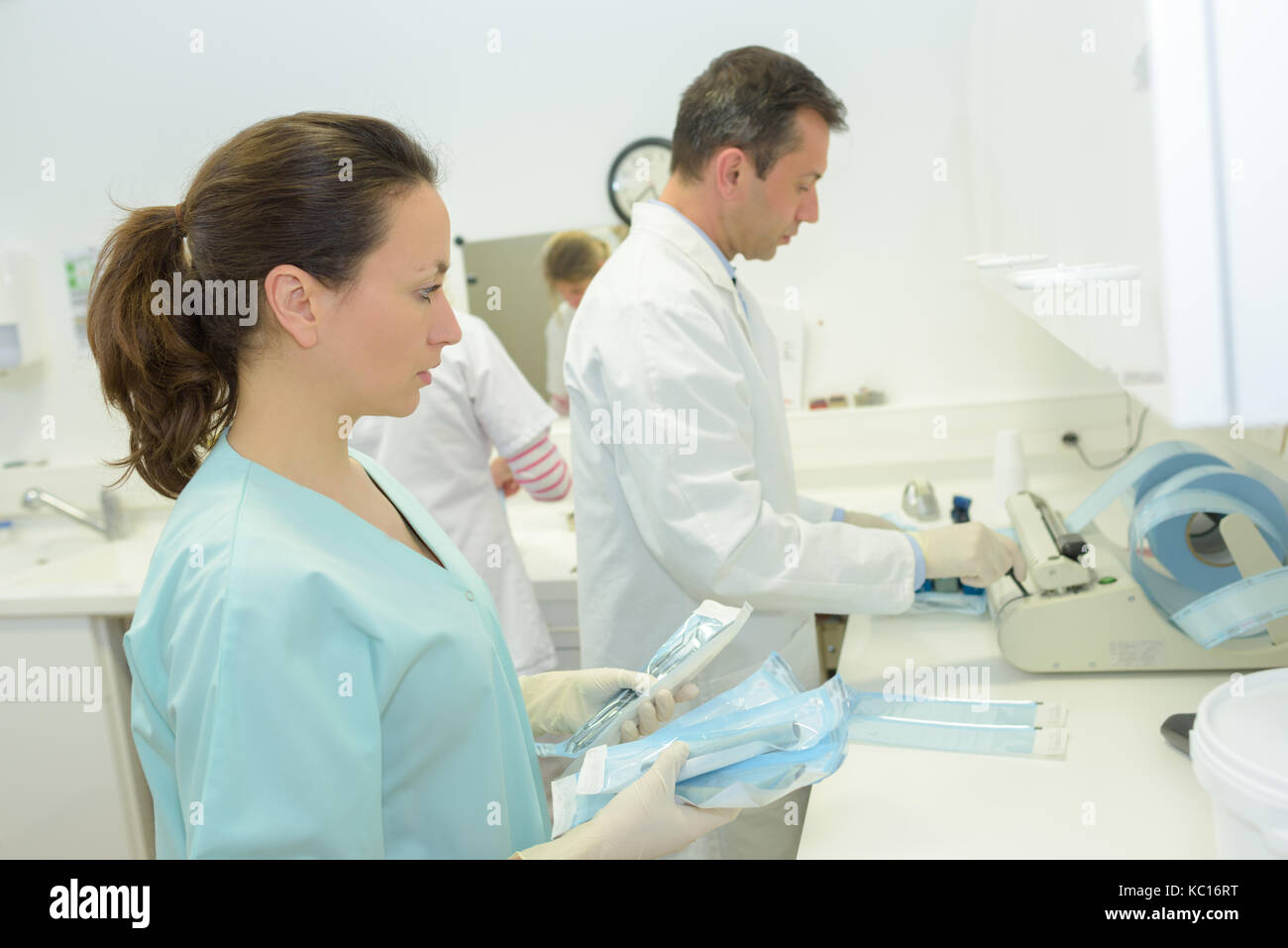 the medical scientists Stock Photo - Alamy