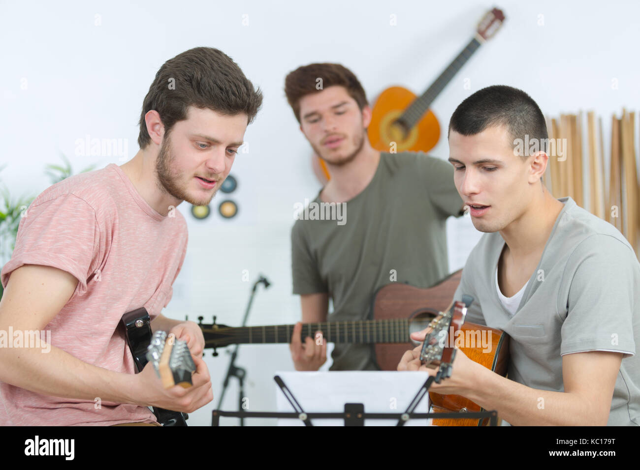 the young musicians Stock Photo - Alamy