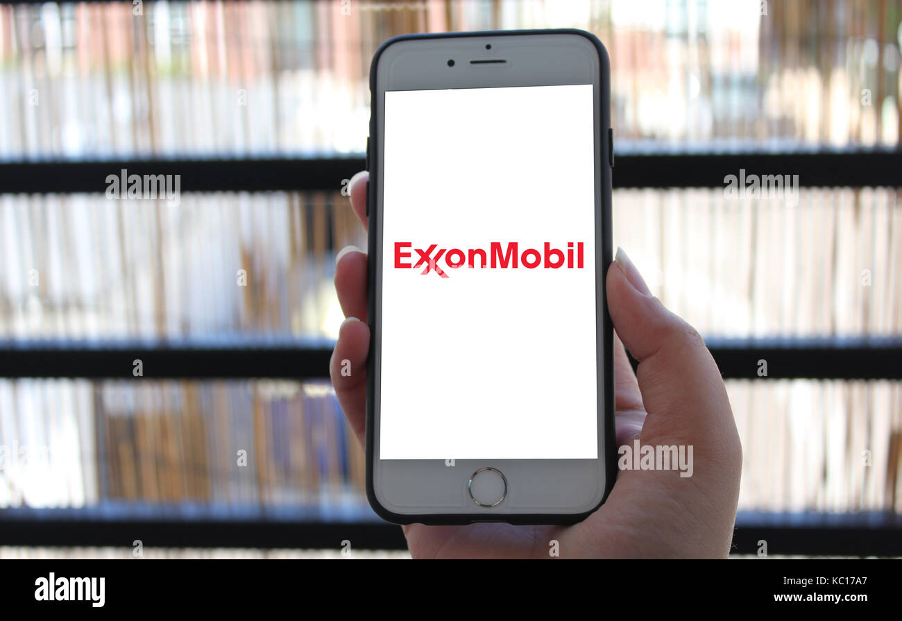 Logo exxonmobil hi-res stock photography and images - Alamy