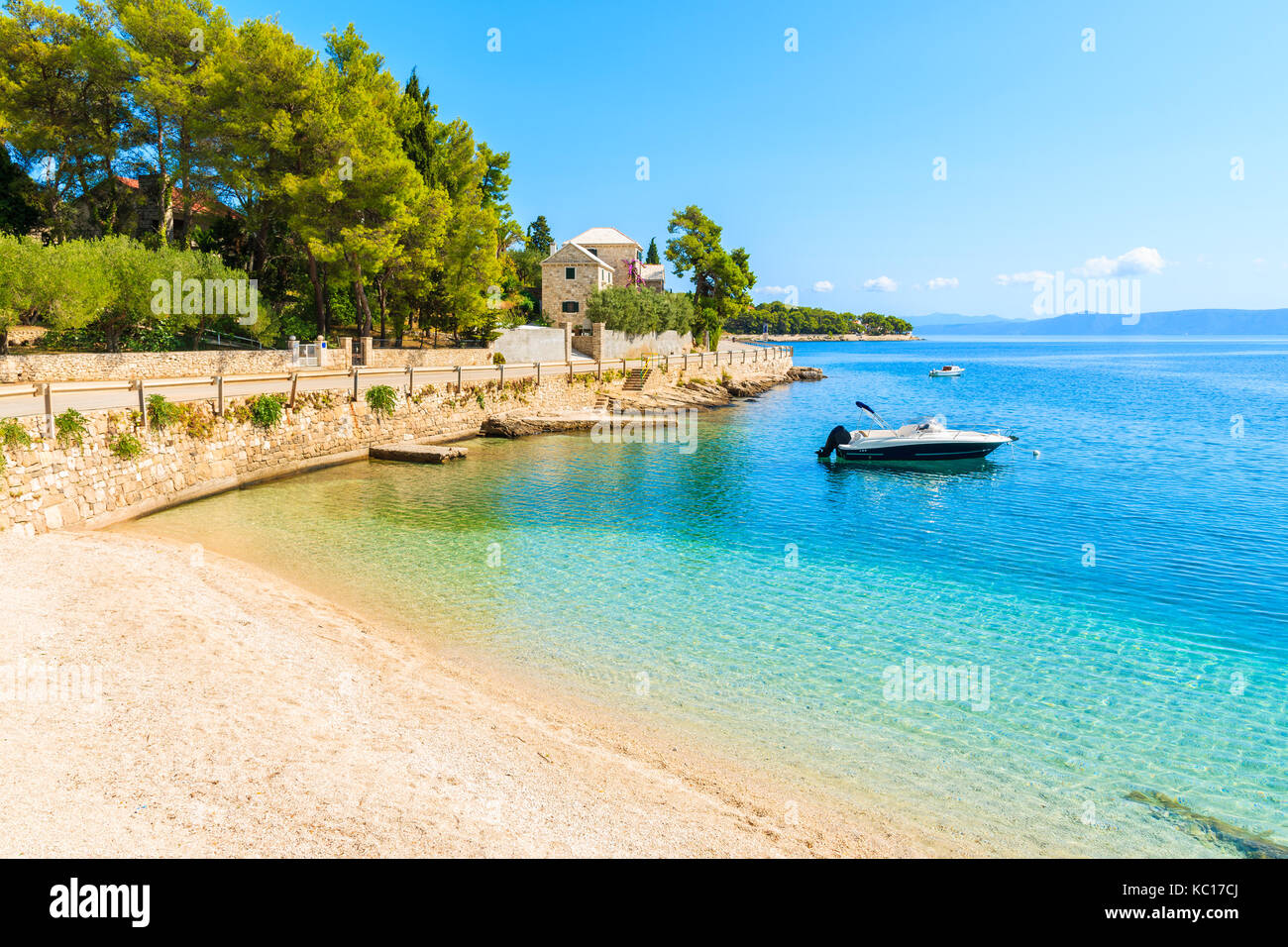 Brac island croatia aerial hi-res stock photography and images - Alamy