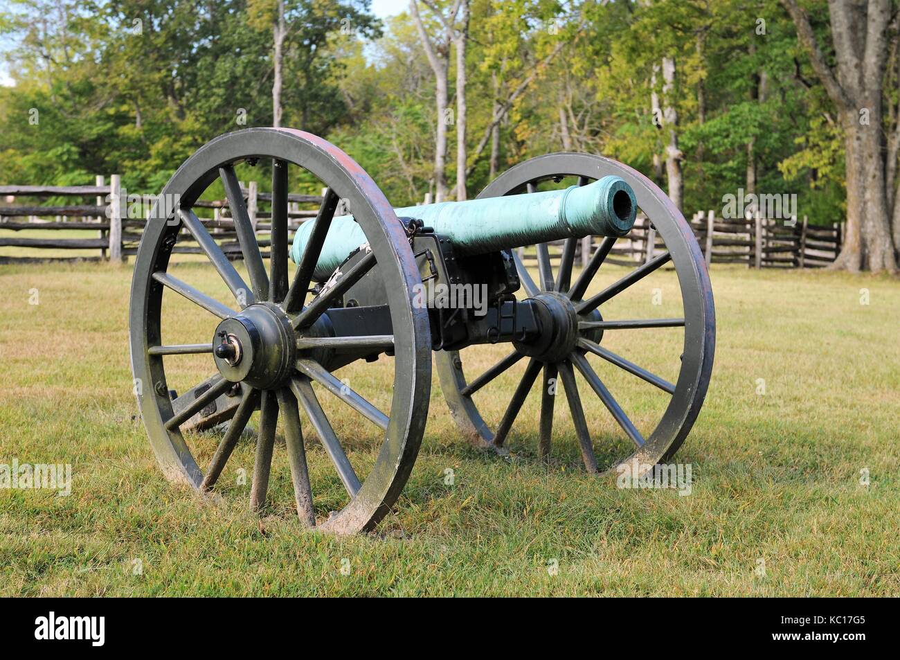 Field Artillery from the battle of Pea Ridge at the Pea Ridge National ...