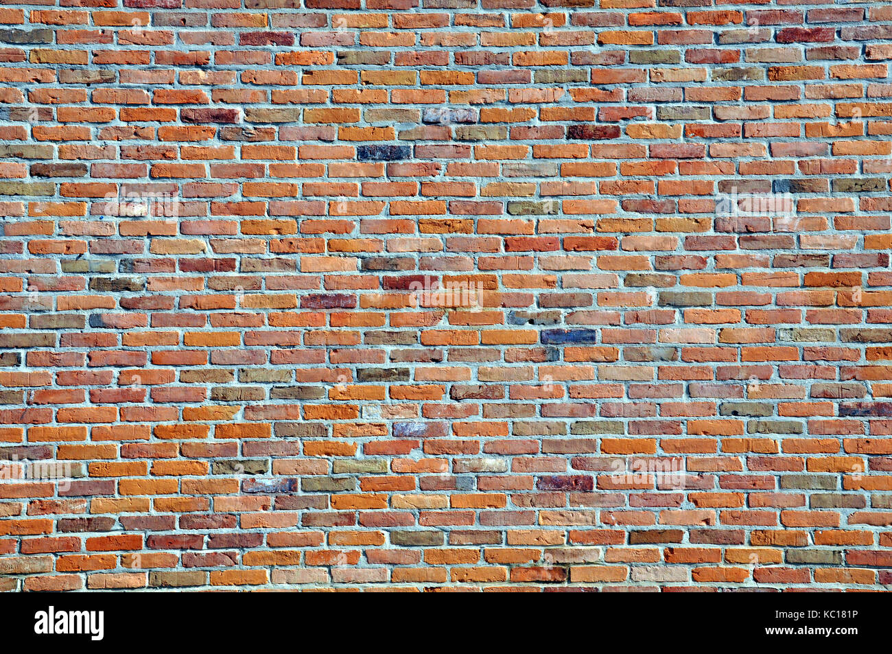 Old Weathered Brick Wall Background from the Colonial Era Stock Photo ...