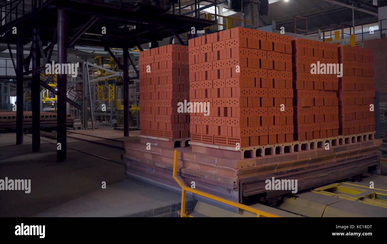 Plant for the production of bricks. Plant for production building ...