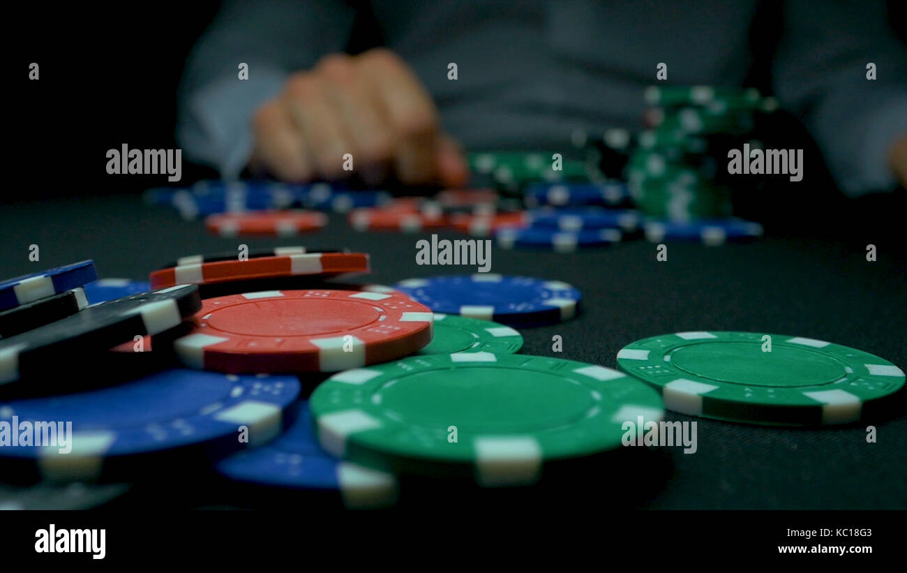 Throw the blue chips in poker. Blue and Red Playing Poker Chips in ...