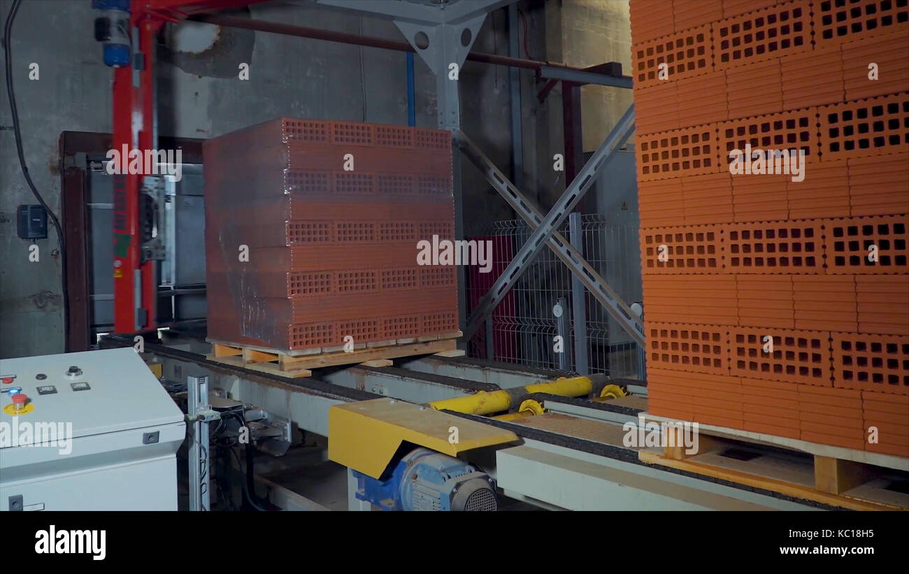 Plant for the production of bricks. Plant for production building ...