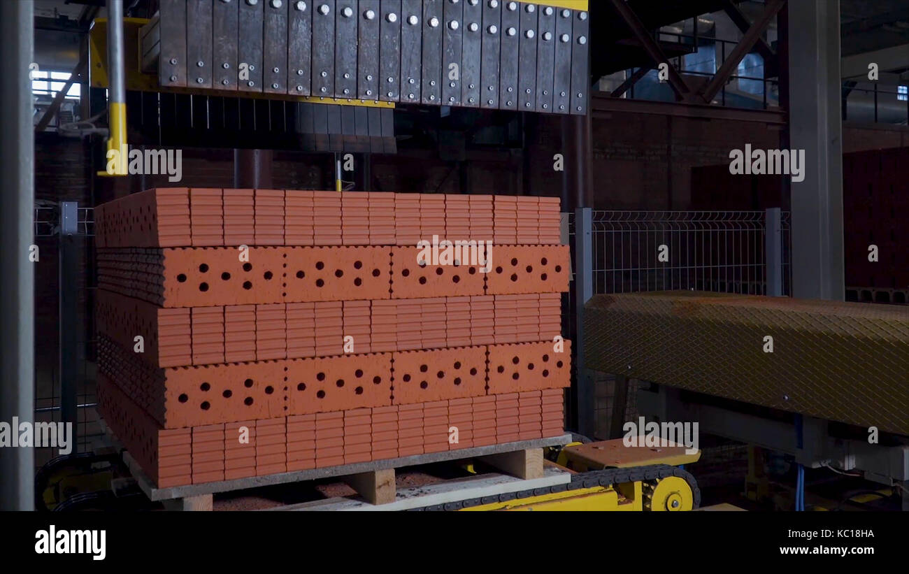 Plant for the production of bricks. Plant for production building ...