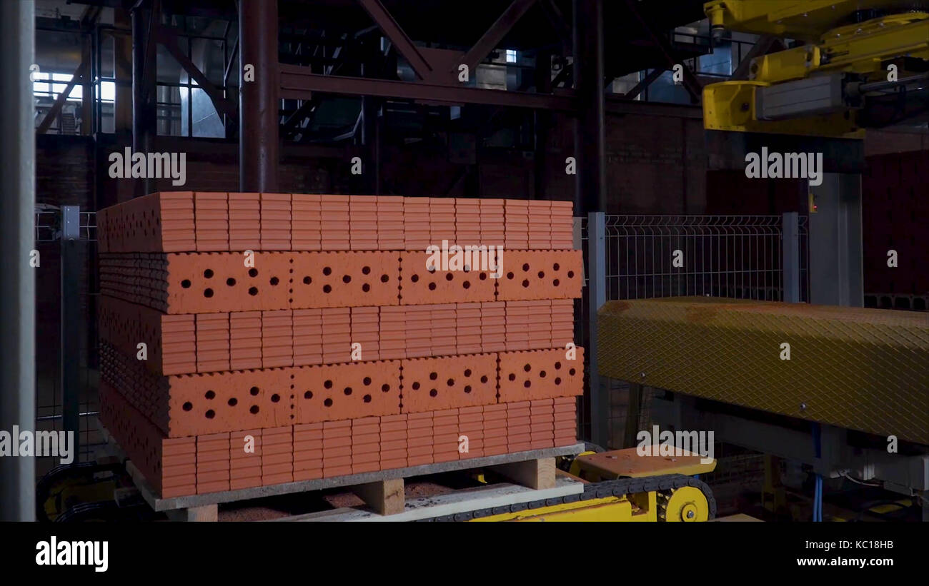 Plant for the production of bricks. Plant for production building ...