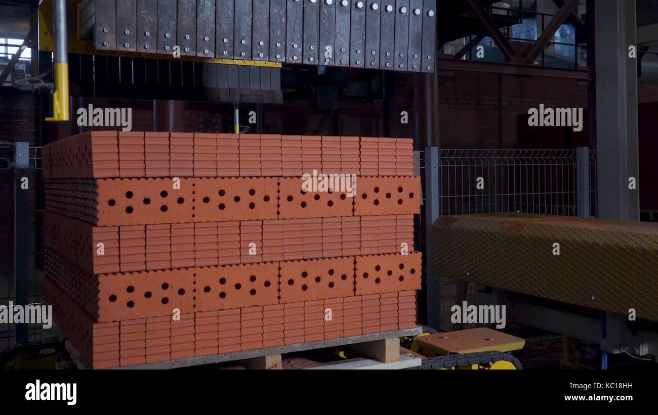 Plant for the production of bricks. Plant for production building ...