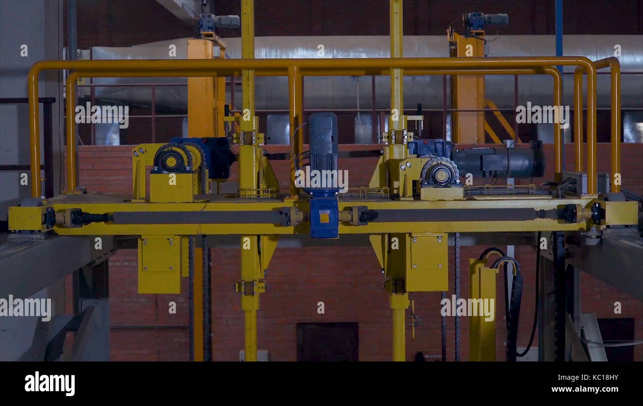 Plant for the production of bricks. Plant for production building ...