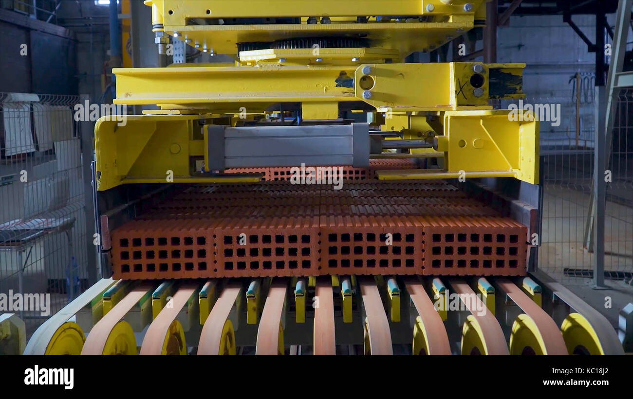 Plant for the production of bricks. Plant for production building ...