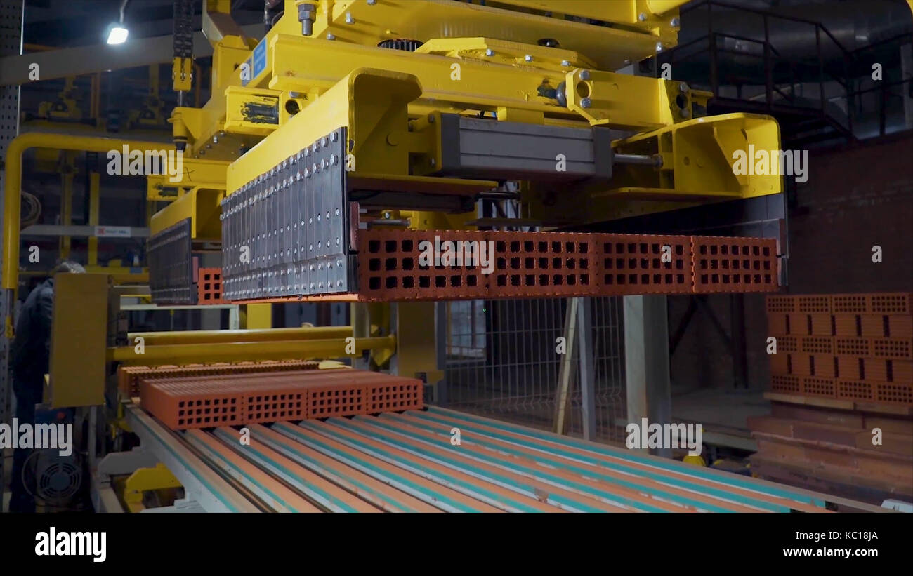 Plant for the production of bricks. Plant for production building ...