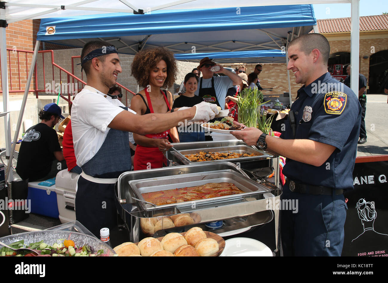 23rd Annual LAPD and LAFD Appreciation Day for police officers and ...