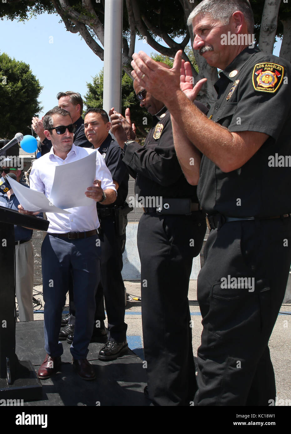 23rd Annual LAPD and LAFD Appreciation Day for police officers and ...