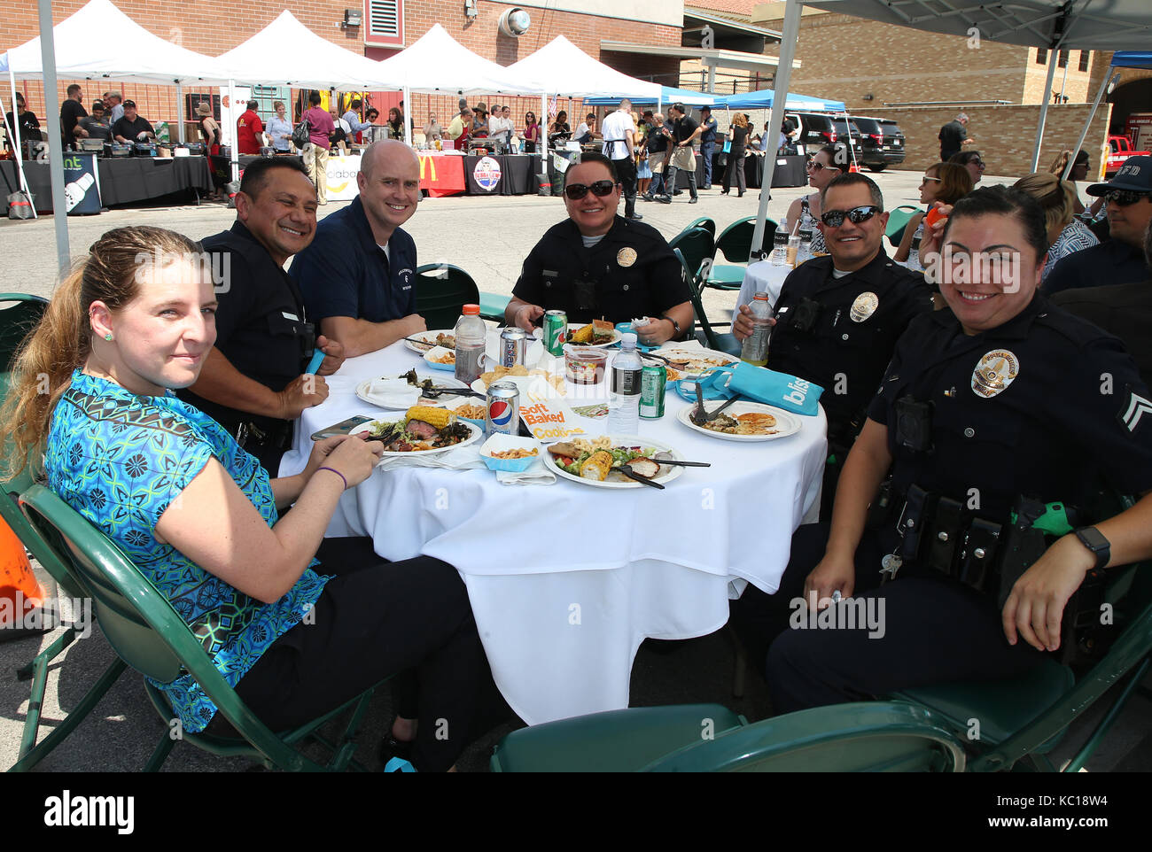 23rd Annual LAPD and LAFD Appreciation Day for police officers and ...