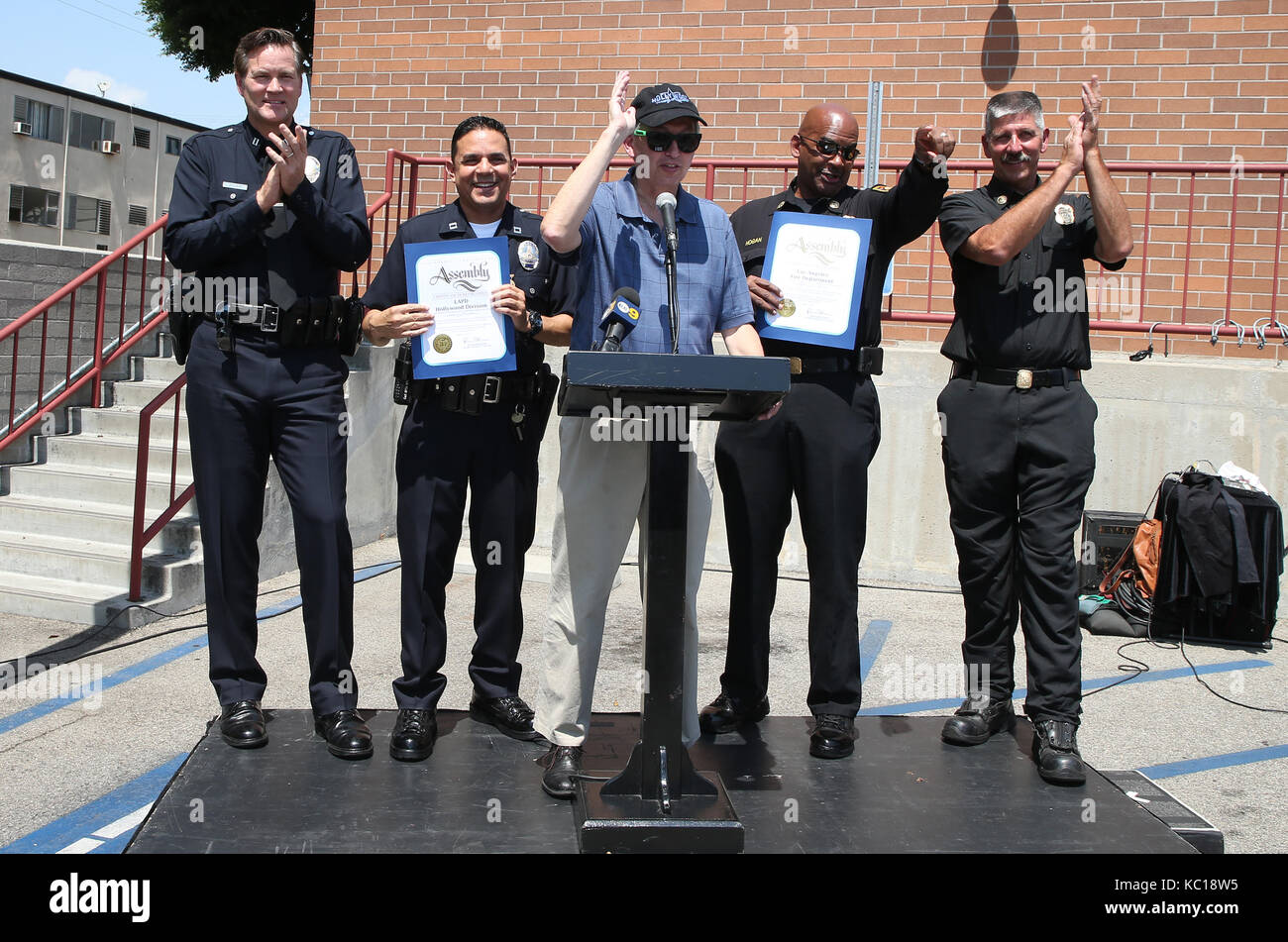 23rd Annual LAPD and LAFD Appreciation Day for police officers and ...
