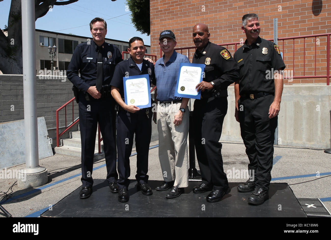 23rd Annual LAPD and LAFD Appreciation Day for police officers and ...