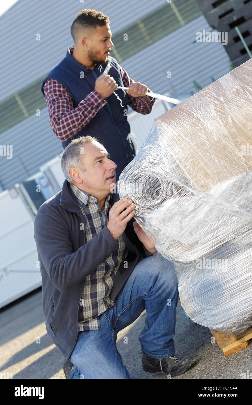 the heavy delivery Stock Photo - Alamy