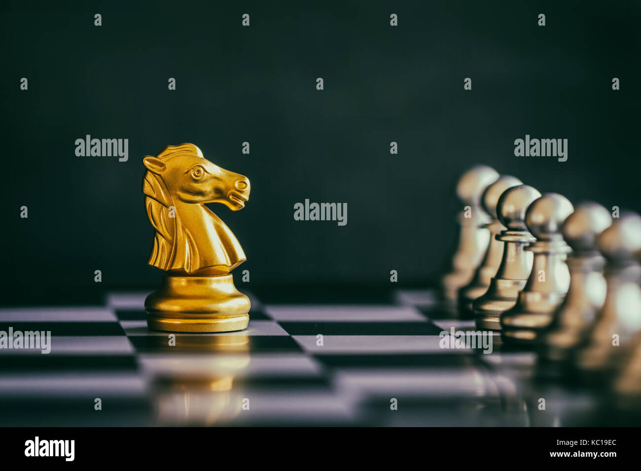 Strategy chess battle Intelligence challenge game on chessboard ...