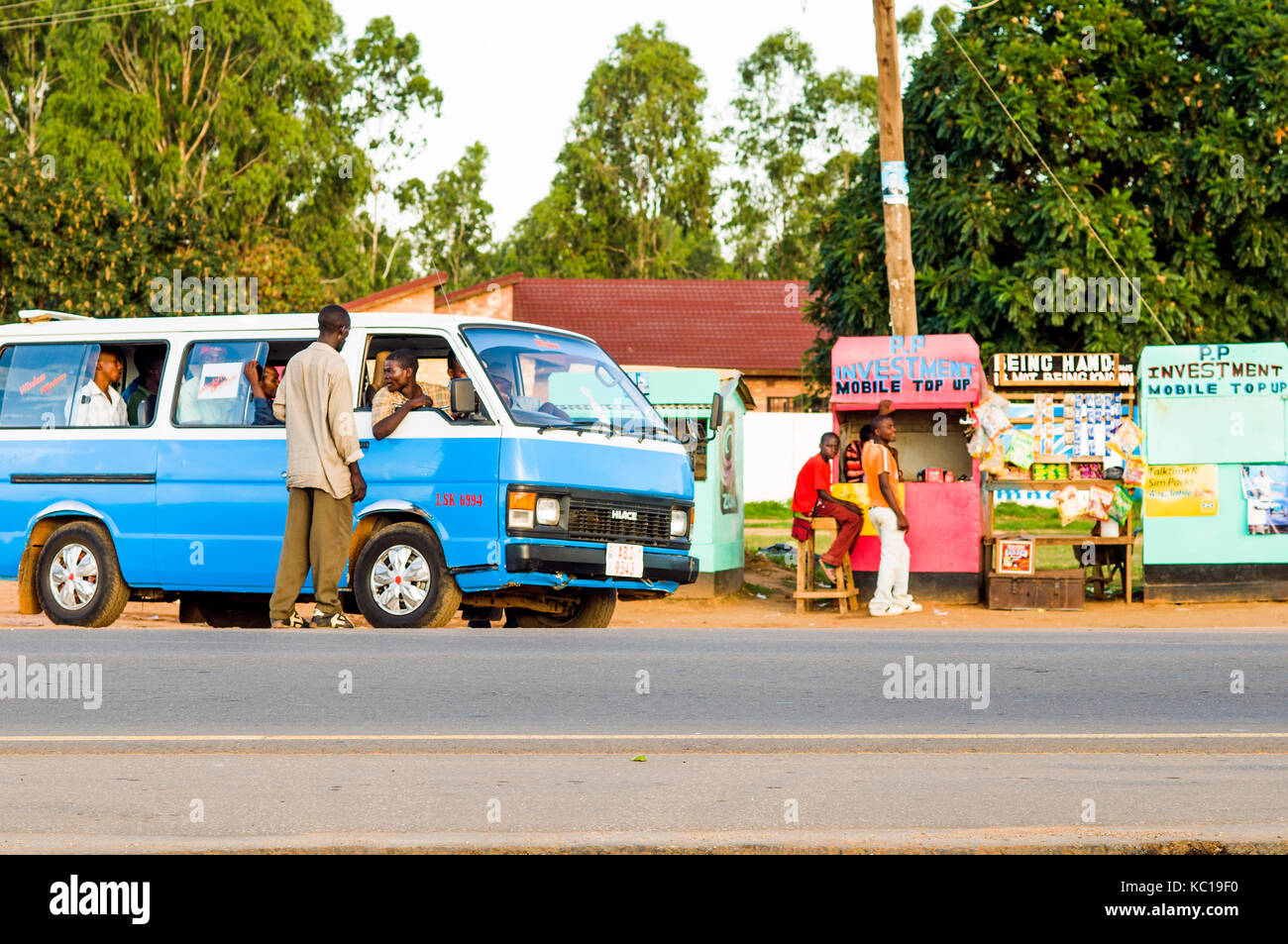 Minibuses africa hi-res stock photography and images - Alamy