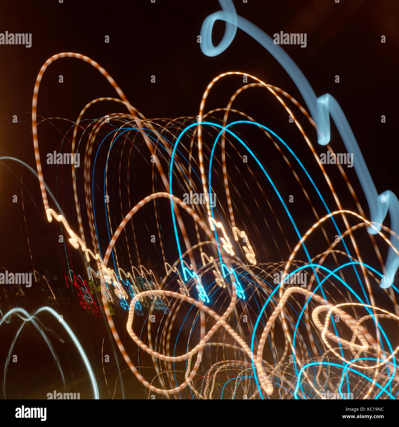 Abstract Long-Exposure Light Art Background Stock Photo - Alamy