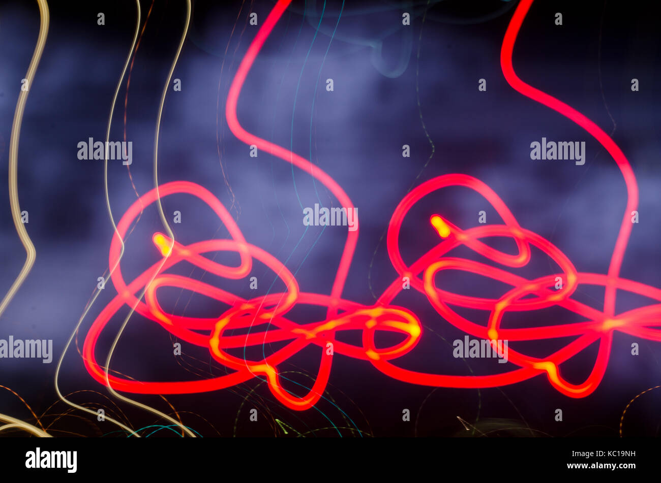 Abstract Long-Exposure Light Art Background Stock Photo - Alamy