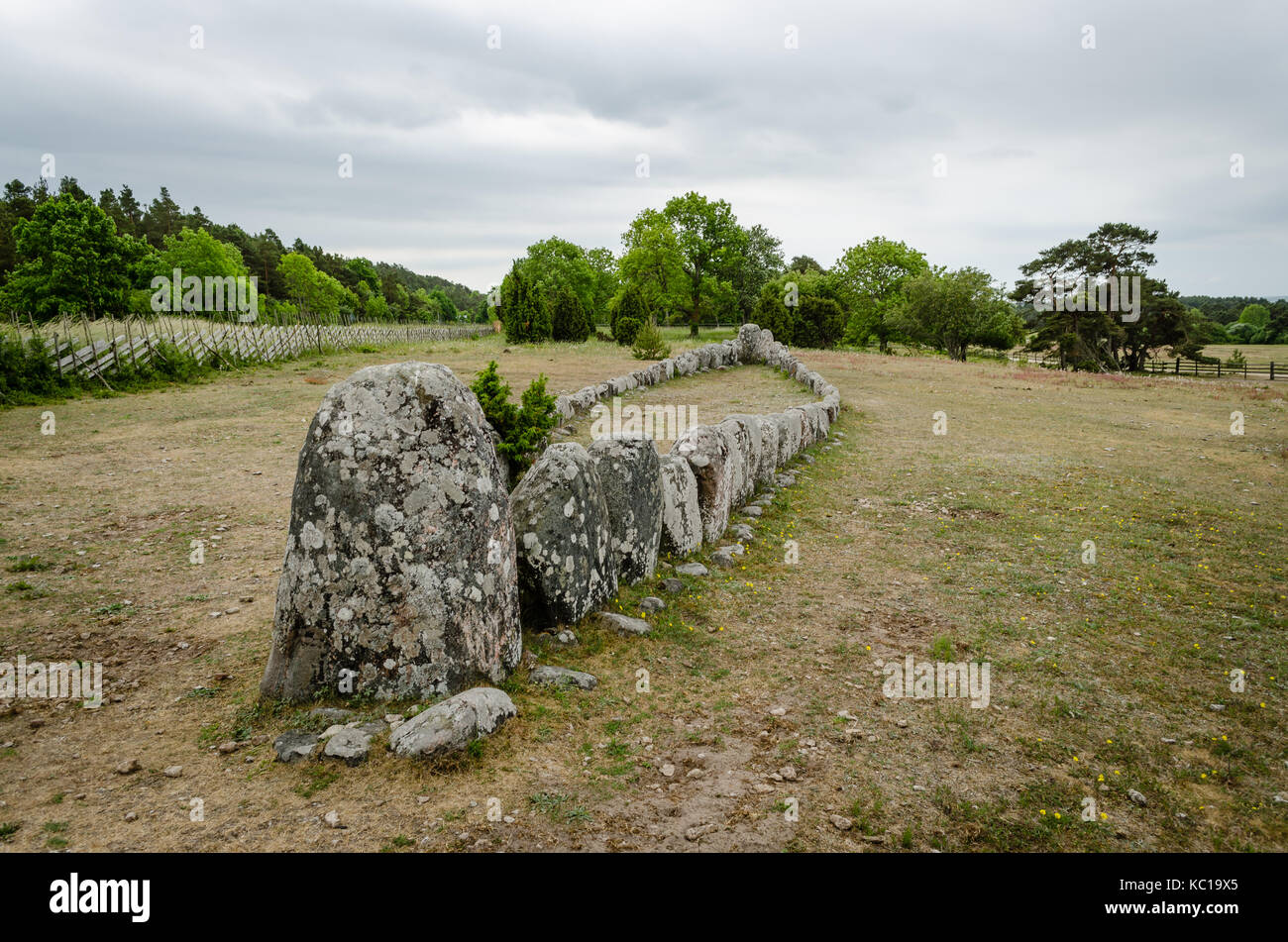 Viking graveyard hi-res stock photography and images - Alamy
