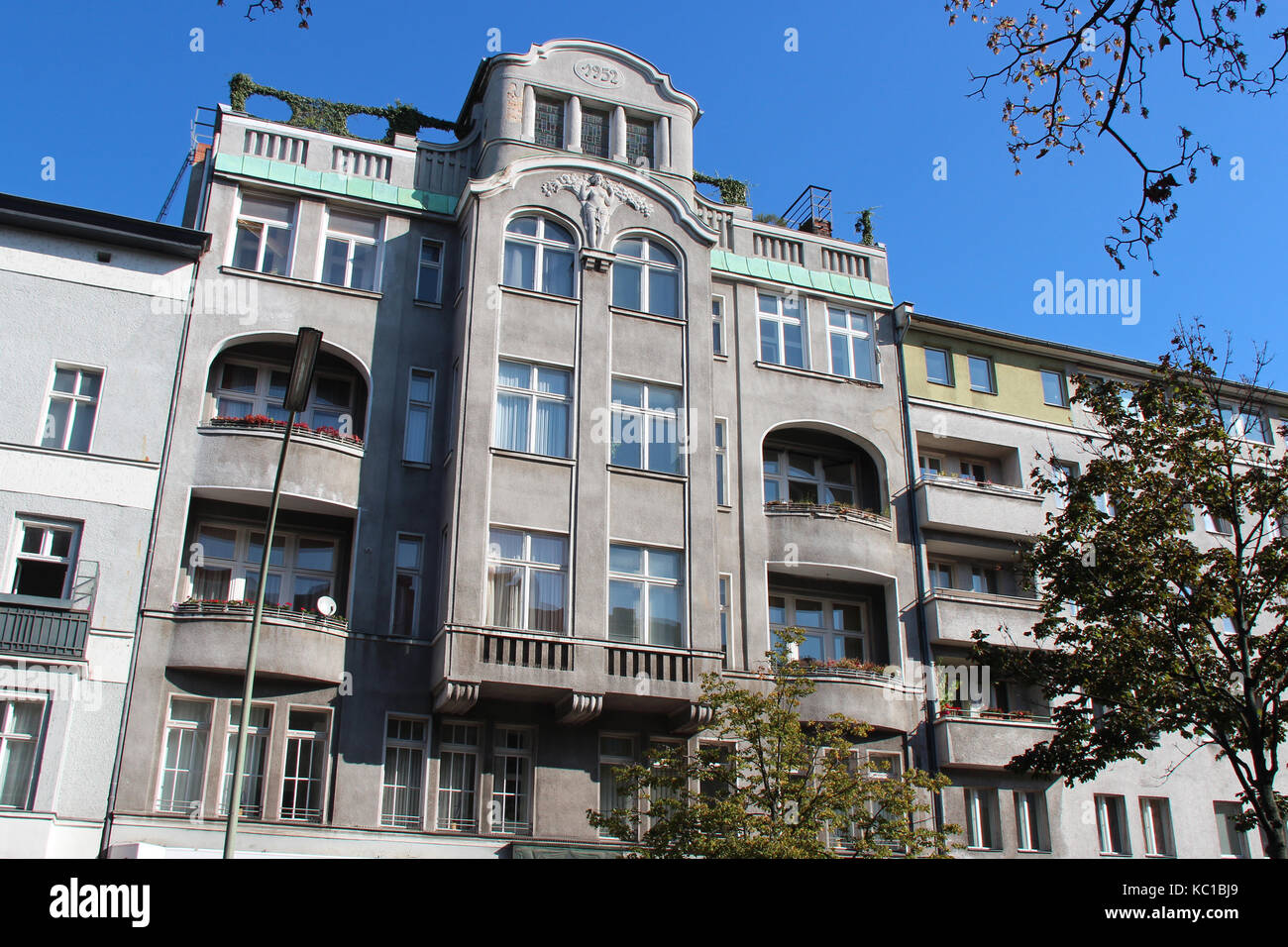Buildings on Turm street in Berlin (Germany Stock Photo - Alamy