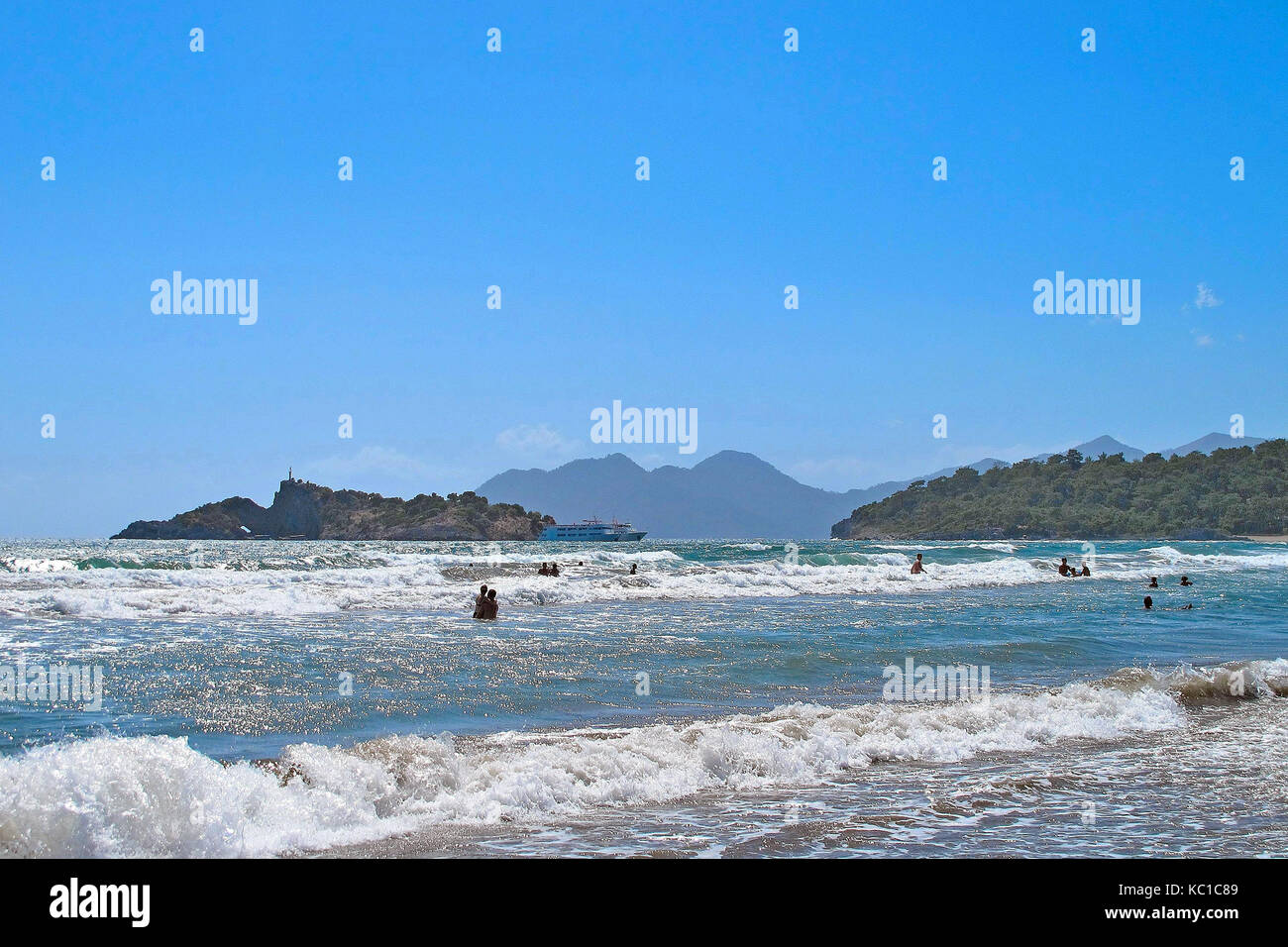 Iztuzu Beach (Turtle Beach) Dalyan, Turkey Stock Photo - Alamy