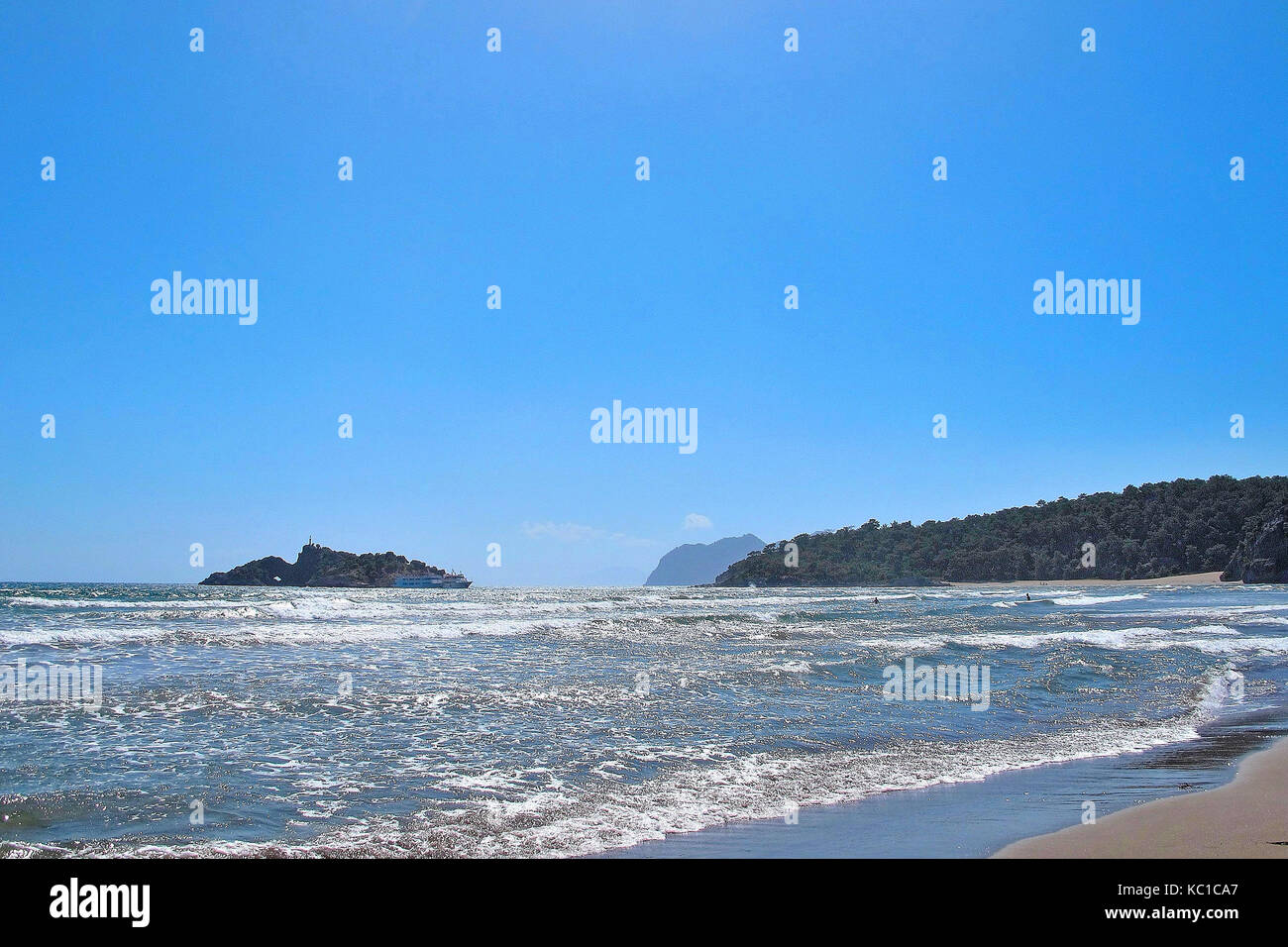 Iztuzu Beach (Turtle Beach) Dalyan, Turkey Stock Photo - Alamy