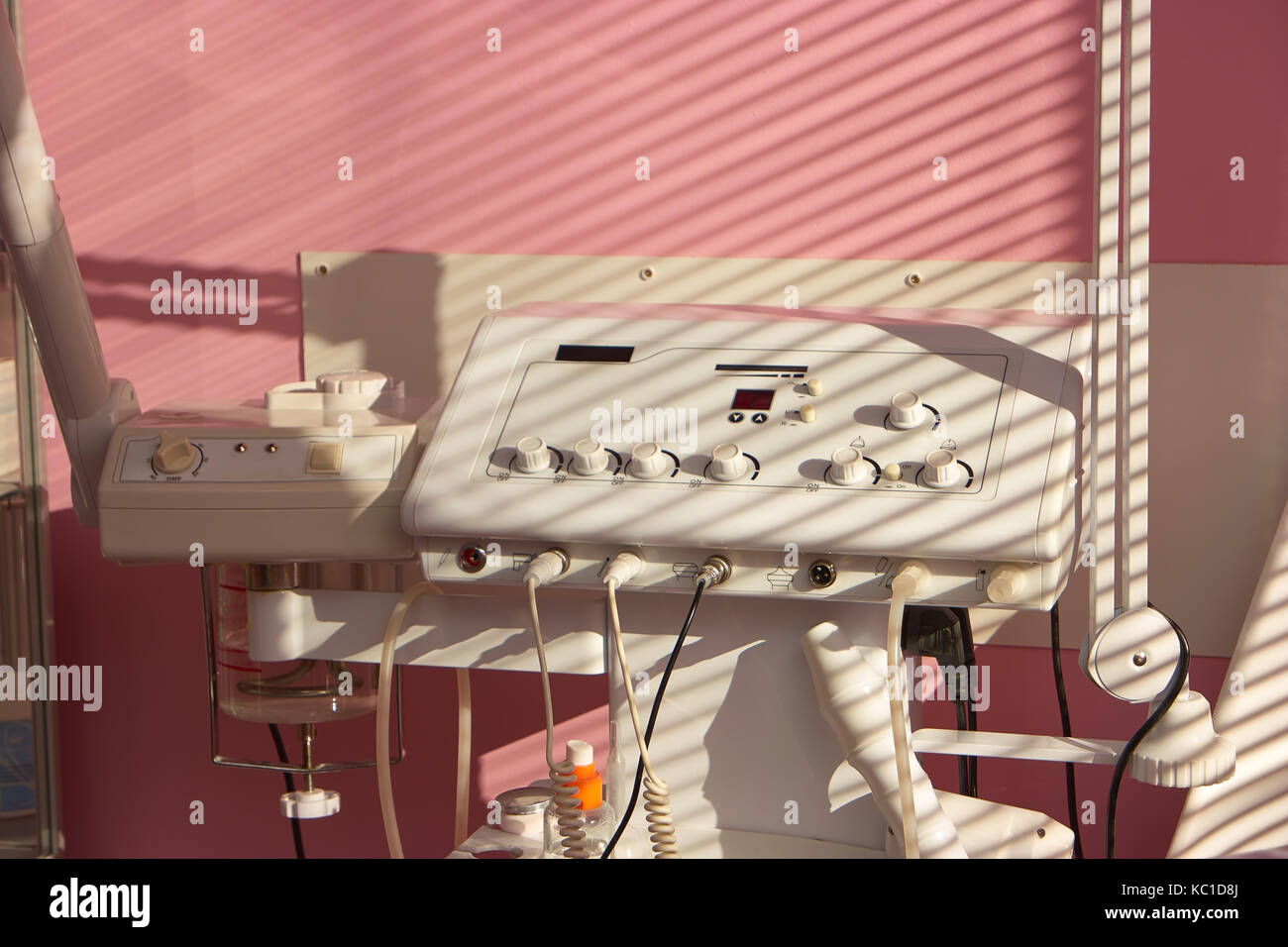Beauty machine control panel Stock Photo - Alamy