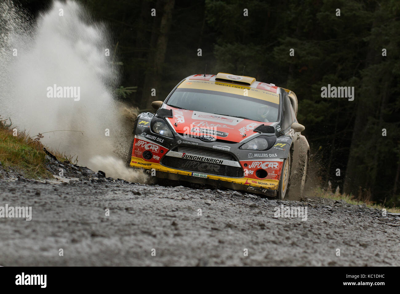 Martin Prokop at the Wales World Rally Championship (WRC) Rally GB in ...