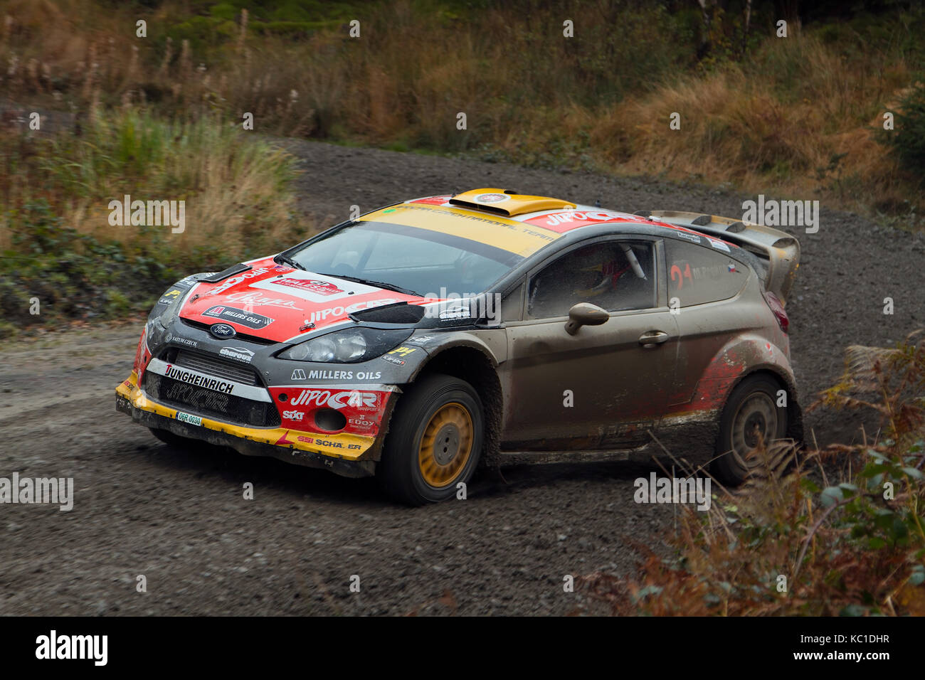 Martin Prokop at the Wales World Rally Championship (WRC) Rally GB in ...