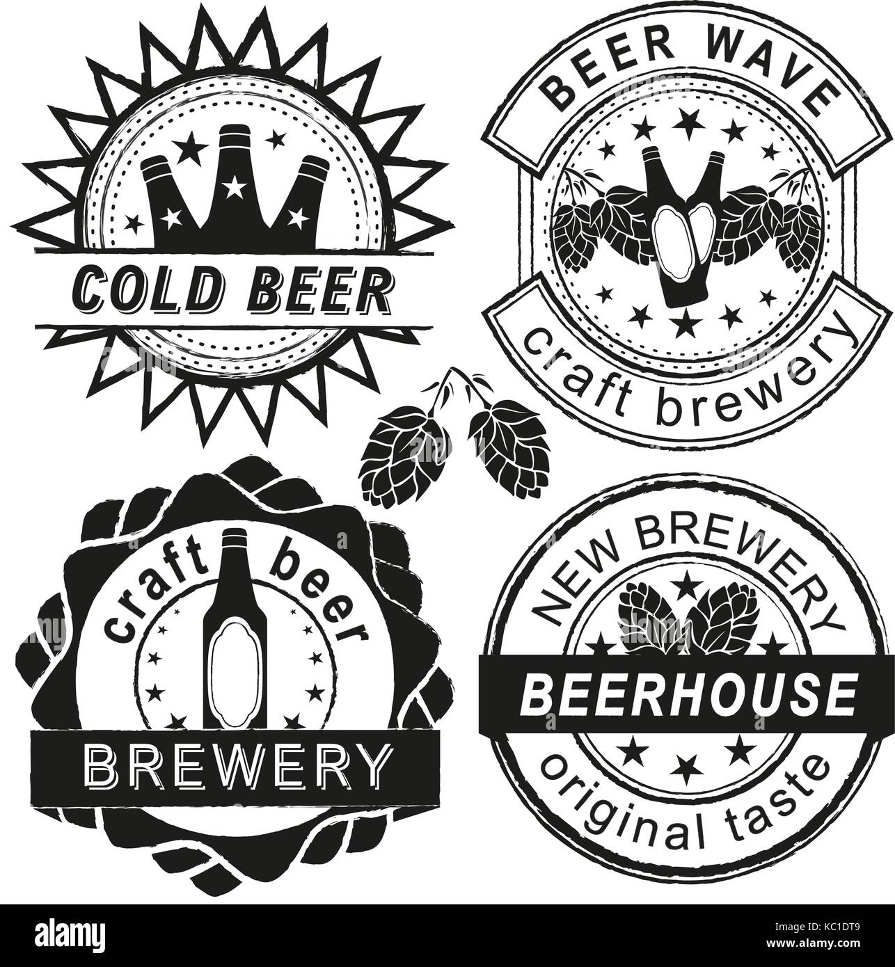 Brew house pub Stock Vector Images - Alamy
