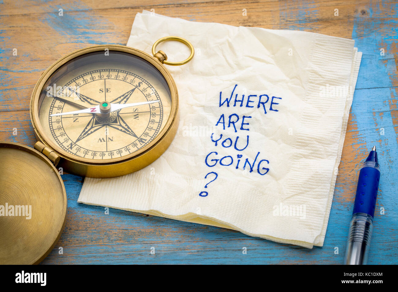Where are you going? -An essential question or searching for purpose ...