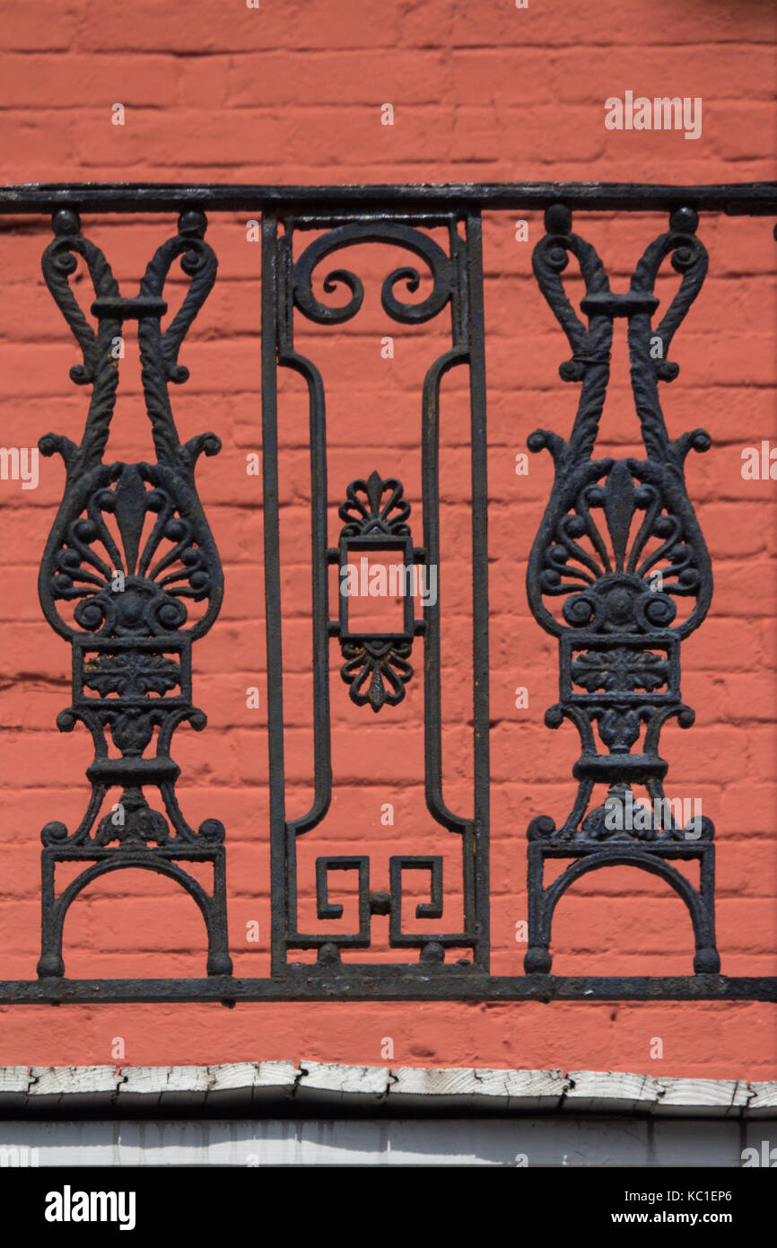 Ironwork railing hi-res stock photography and images - Alamy
