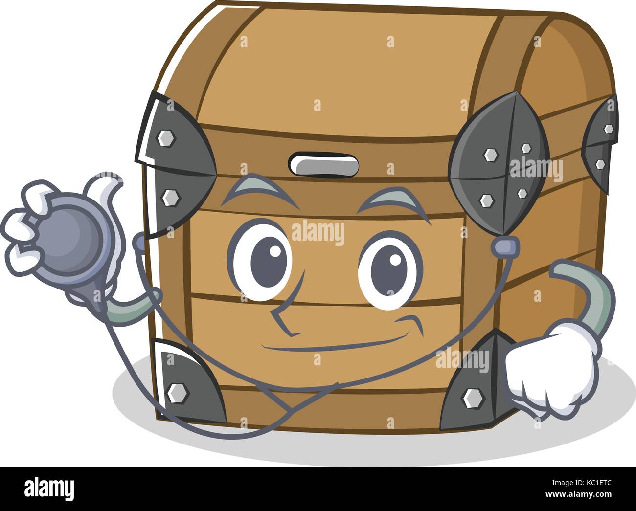 Doctor chest character cartoon style Stock Vector Image & Art - Alamy