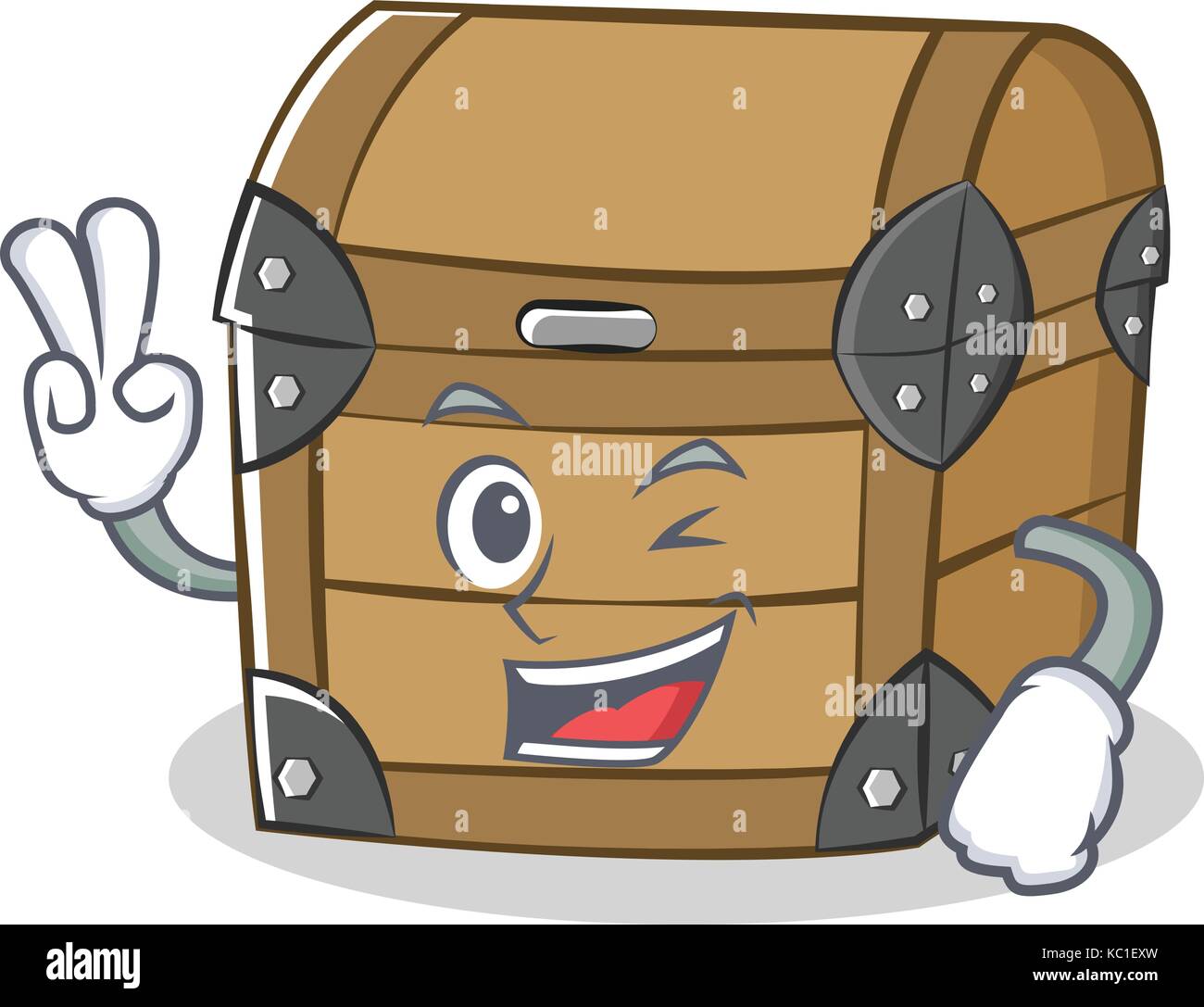 Two finger chest character cartoon style Stock Vector Image & Art - Alamy